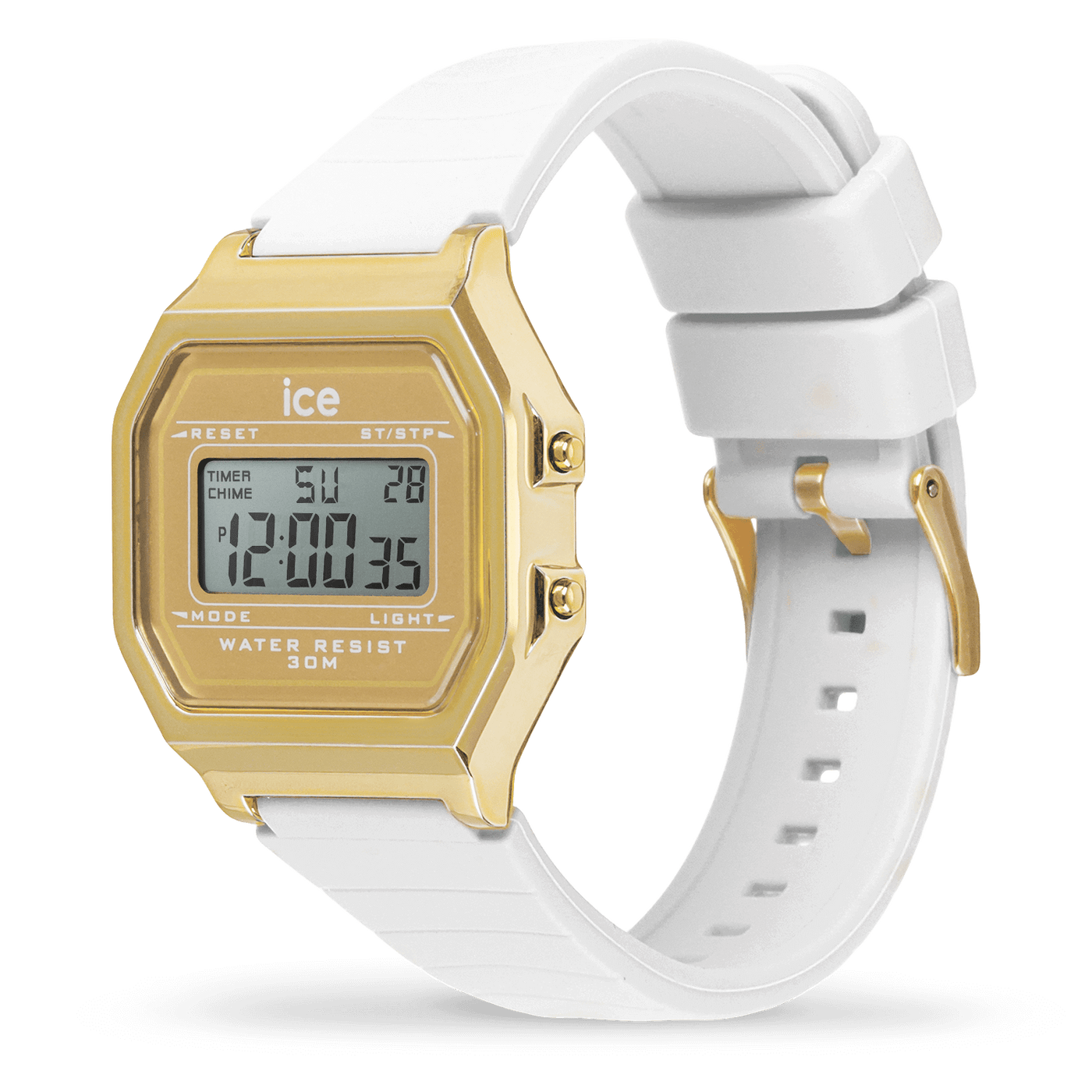 ICE digit retro White Gold • Ice-Watch