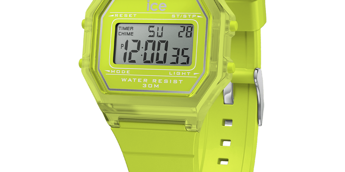 ICE digit retro Green Lime Clear • Ice-Watch