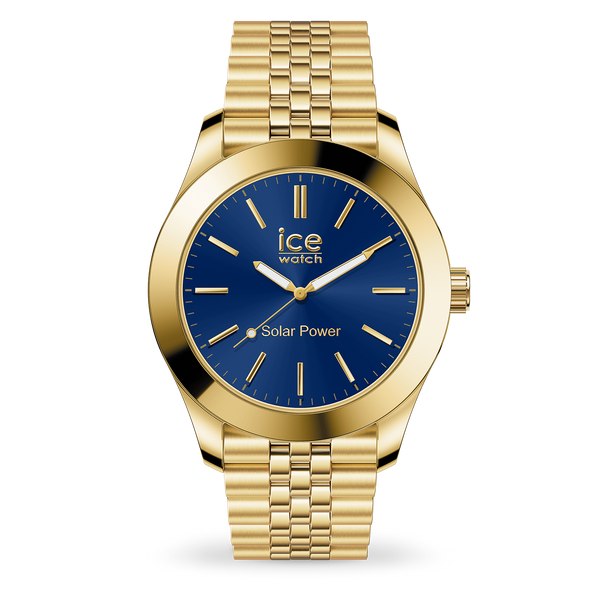 ICE steel solar Gold Blue • Ice-Watch