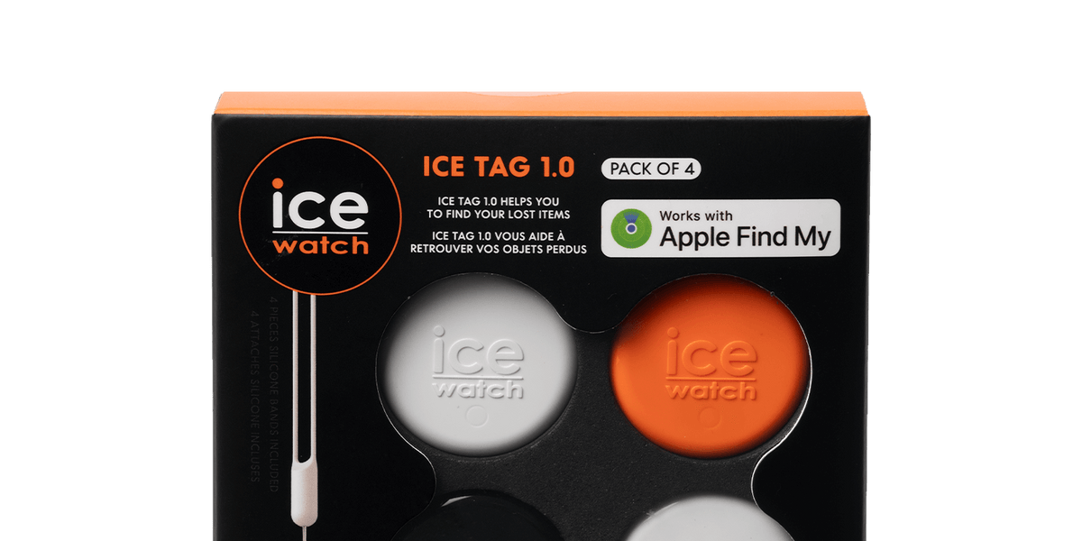 Ice-Watch - Pack de 4 traceurs GPS ICE tag 1.0