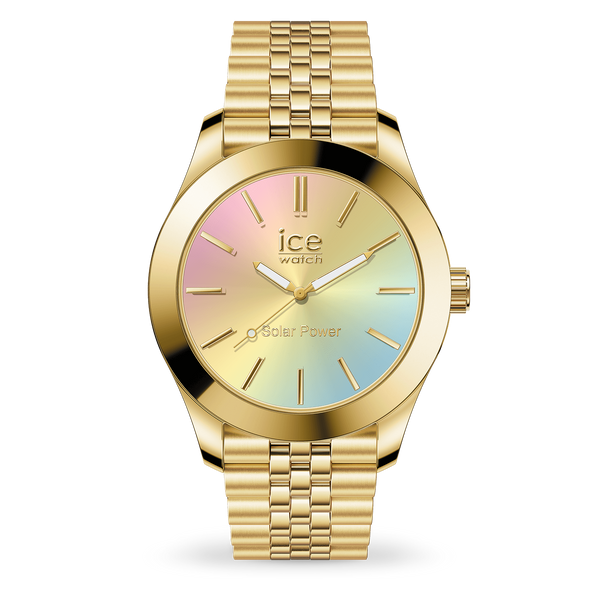 ICE steel solar Gold Rainbow • Ice-Watch