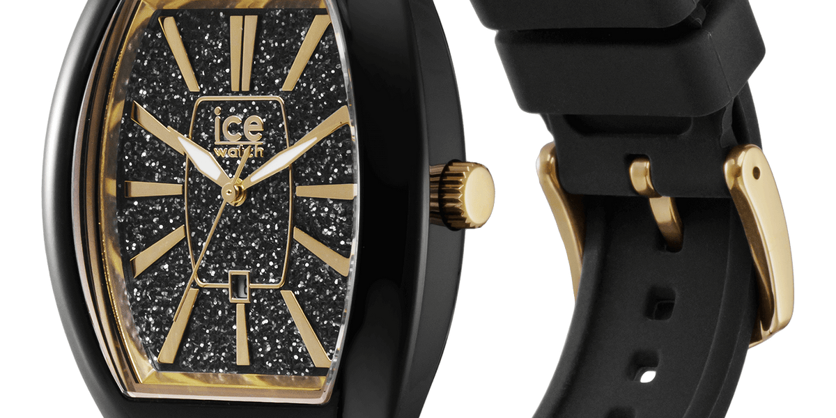 ICE dome Black Glitter Gold • Ice-Watch