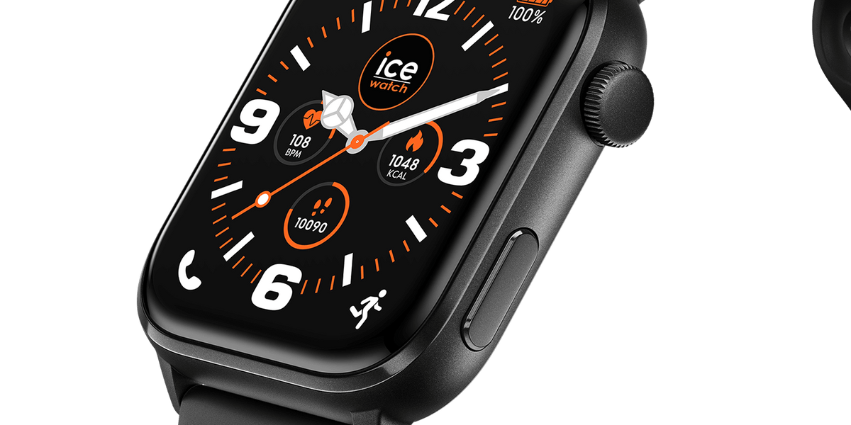ICE smart 3.0 rectangular 1.78 Black • Ice-Watch