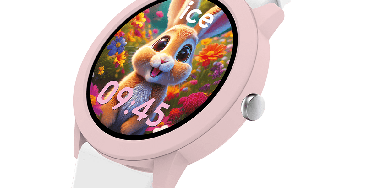 ICE smart junior RD 3.0 Pink White ronde • Ice-Watch