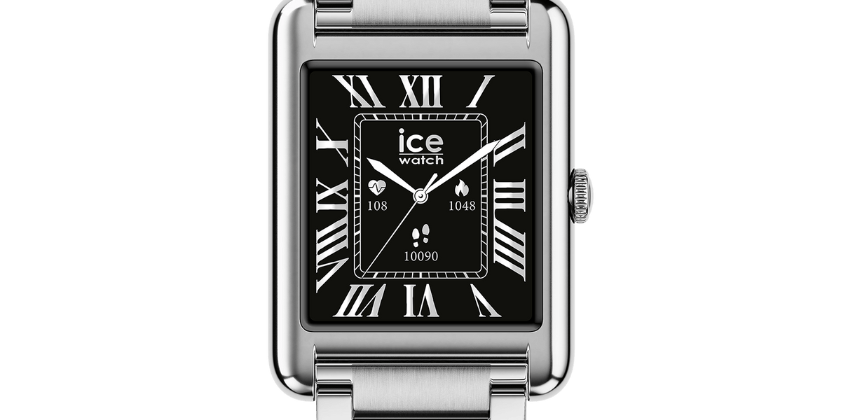 ICE smart TKS 2.0 rectangulaire 1.41 Silver • Ice-Watch