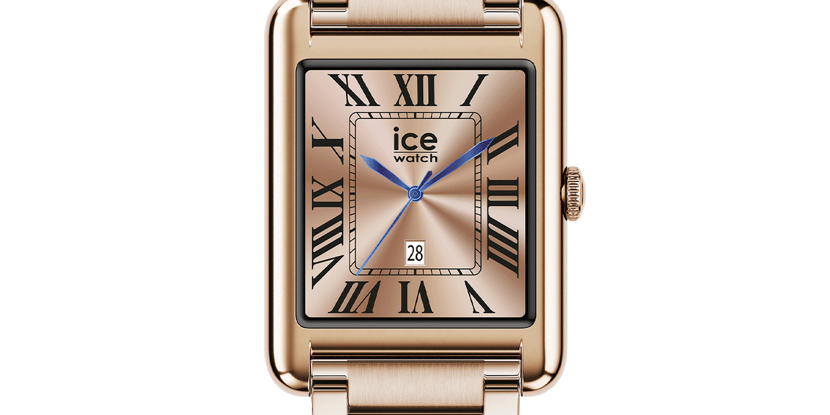 ICE smart TKS 2.0 rectangular 1.41 Rose-Gold • Ice-Watch