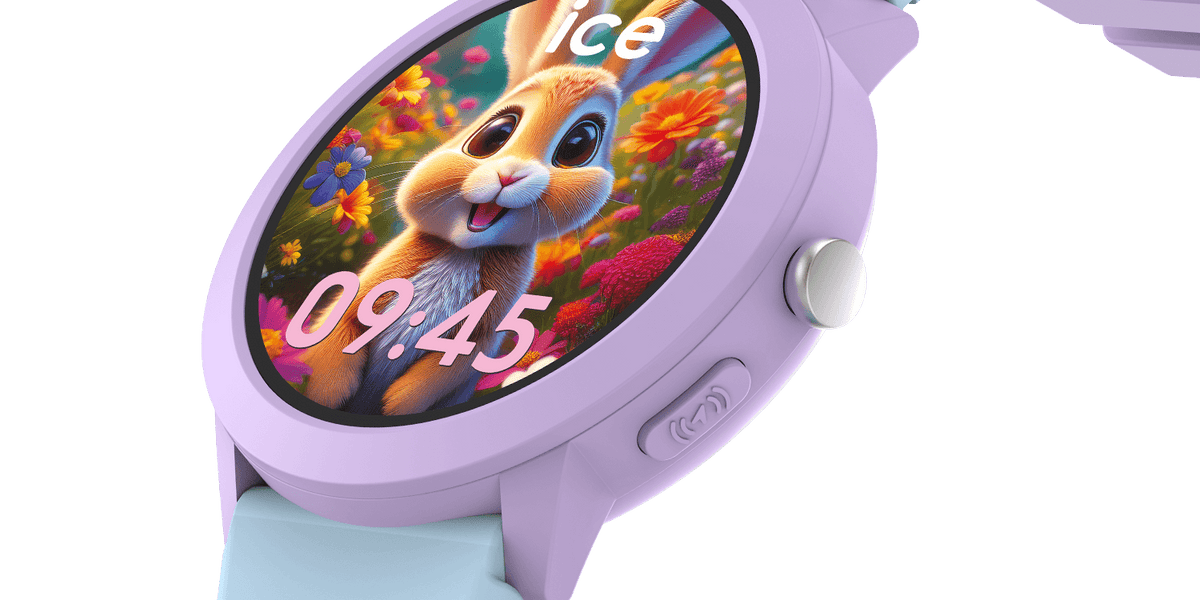 ICE smart RD 3.0 ronde Find My Purple Soft Blue • Ice-Watch