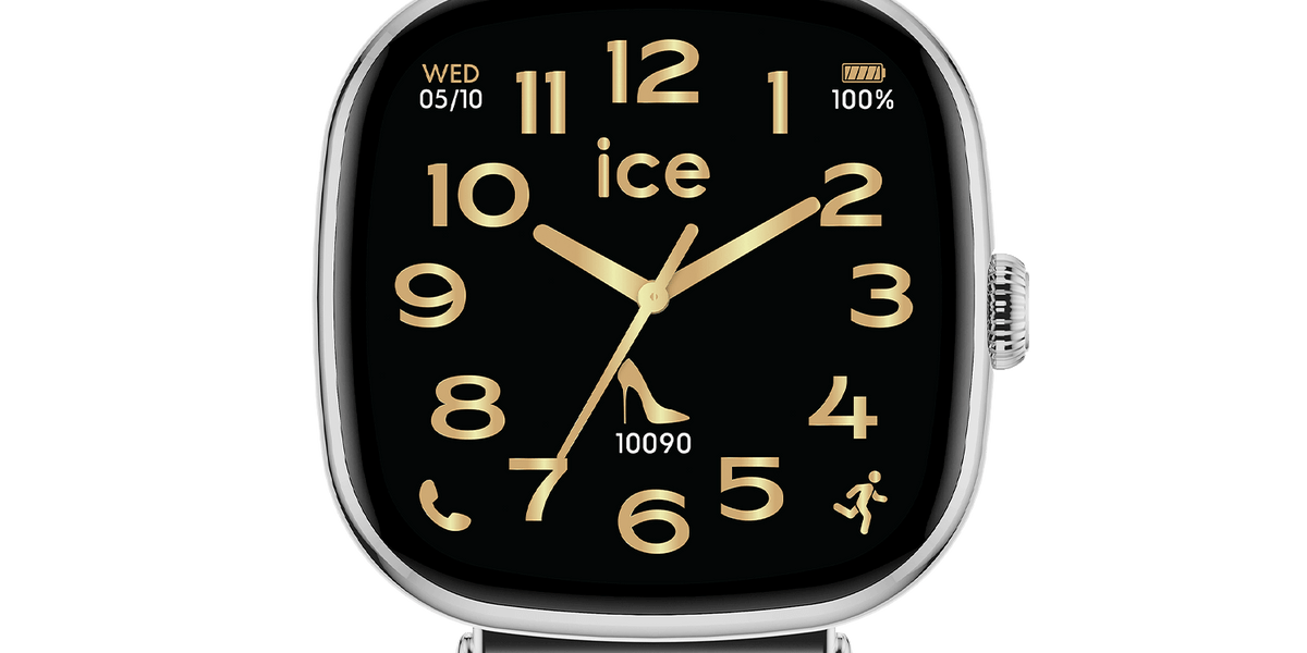 ICE smart SQ 2.0 square 1.70 Silver Milanese • Ice-Watch