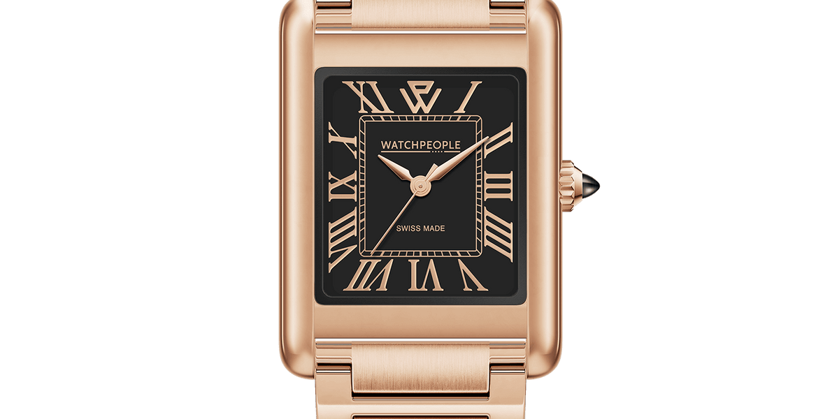 WP6 Rose-Gold Black - 23x34mm • Ice-Watch