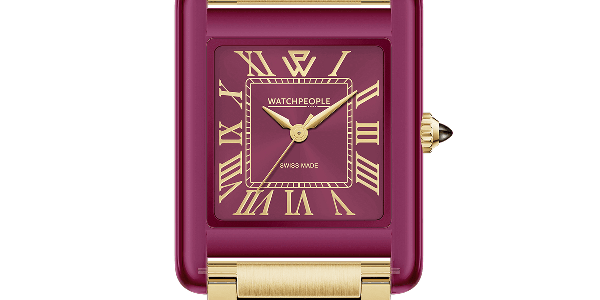 WP6 Gold Deep Burgundy - 27x38mm • Ice-Watch