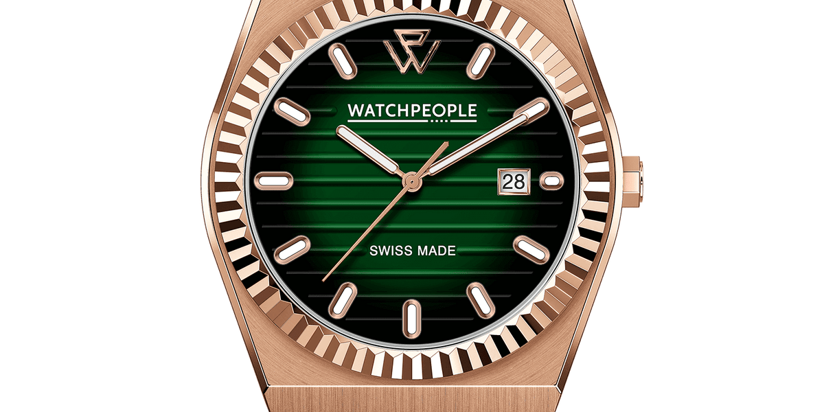 WP1 Rose-Gold Black Green - 41mm • Ice-Watch